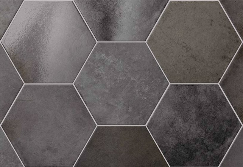 Dlažba jako kámen Equipe Heritage Carbon 17,5x20 - antracitová, černá | Eshop Obklady Vilímek