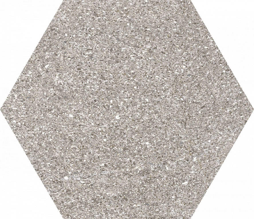 Dlažba jako beton Codicer Basalt Silver 22x25 Hexagonal - šedá | Eshop Obklady Vilímek