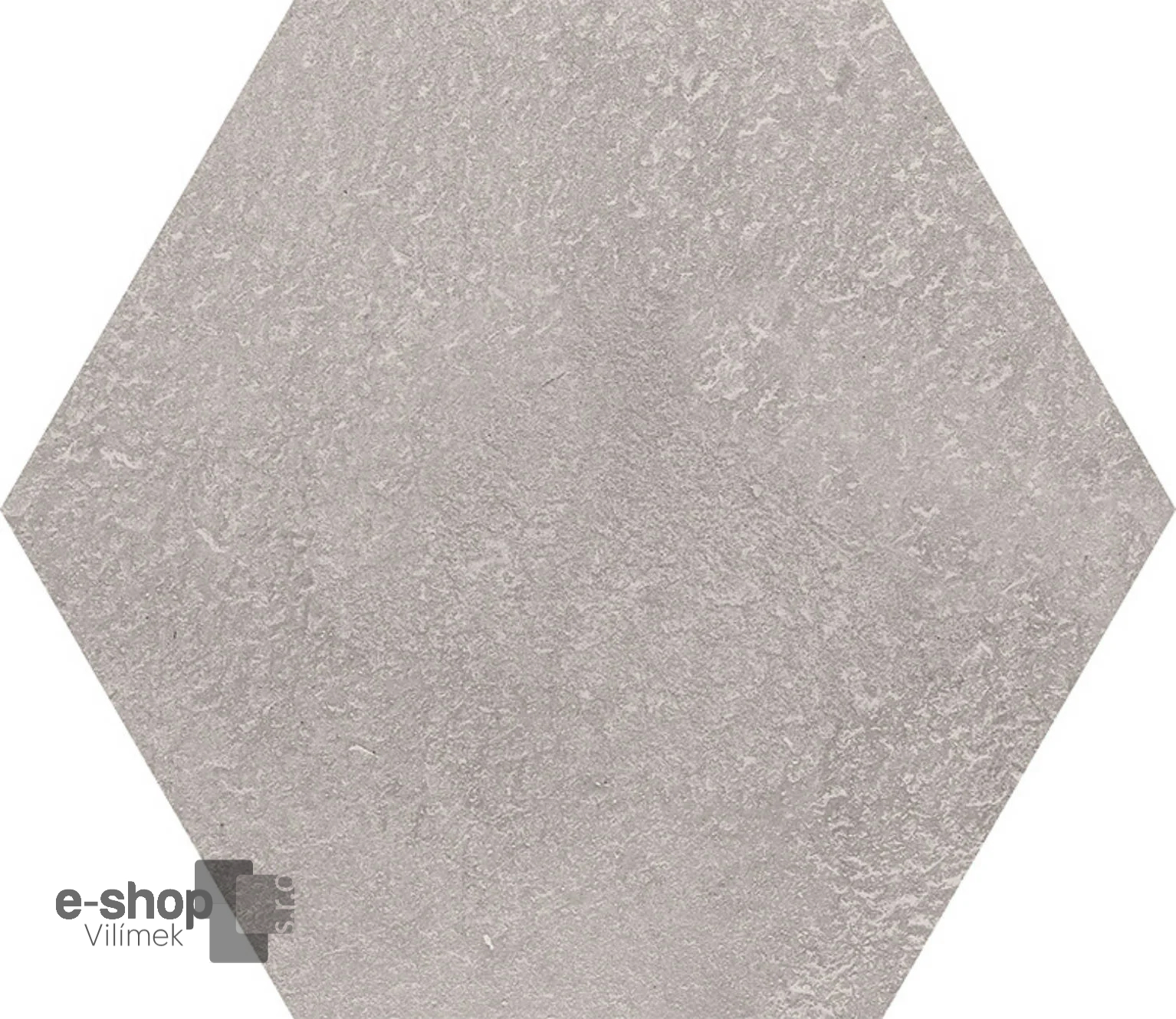 Dlažba jako beton Codicer Aspdin Grey Hex25 22x25 - šedá