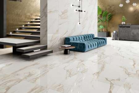 Sprchový kout v kombinaci dekoru Versalles a imitace břidlice Tibet Black (Codicer)