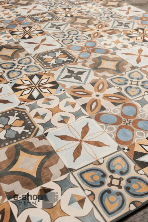 Retro dlažba Sant Agostino Patchwork Colors Mix 20x20 - multicolor