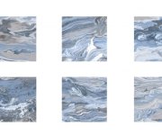 Dlažba jako mramor Codicer Ebru Blue 66x66