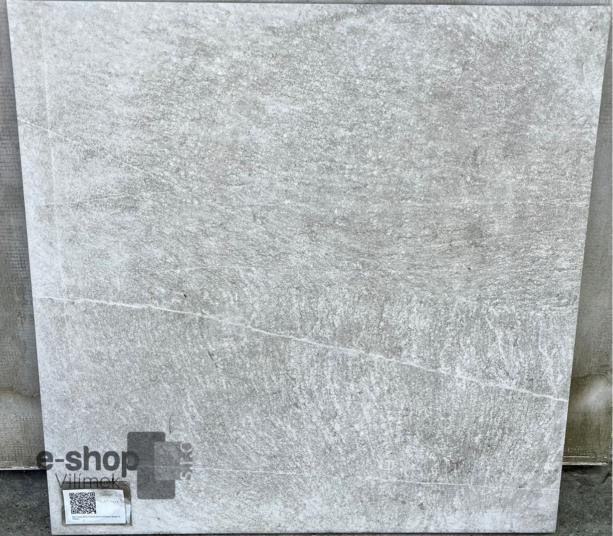 2cm dlažba jako kámen Del Conca HCL2 Climb HCL210 Bianco 80x80 - šedá