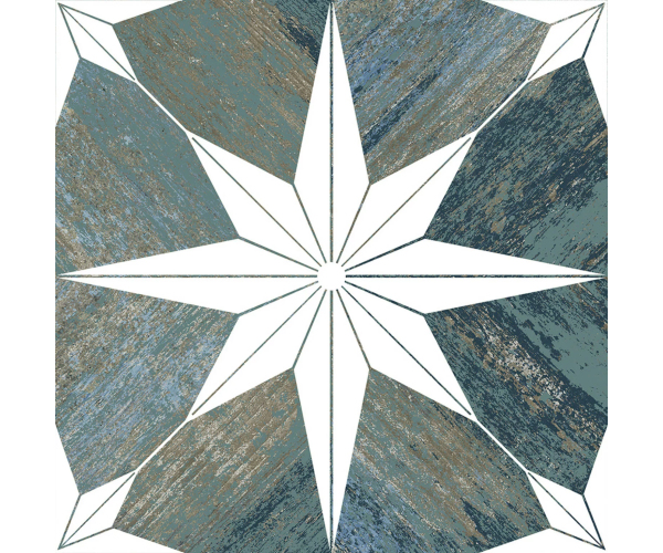 Vzorovaná dlažba Codicer Stella Cassis Day 25x25