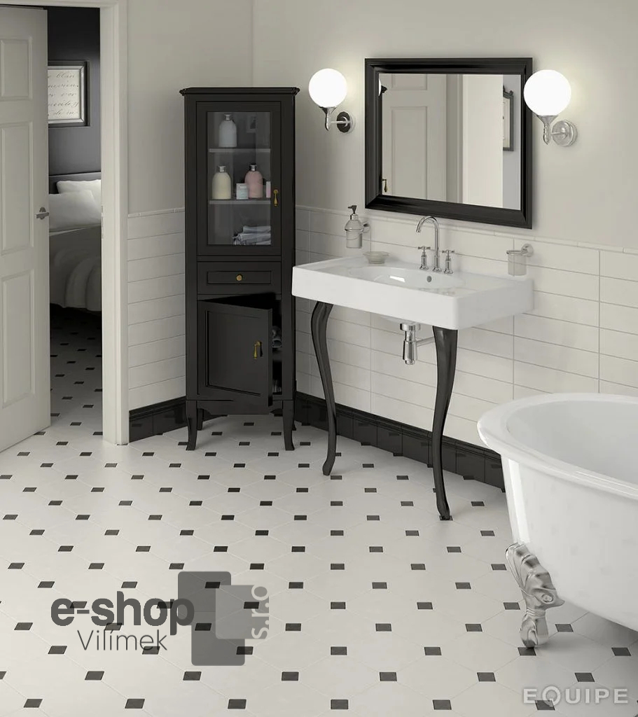 Obklad Equipe Evolution Blanco Mate 10x40 - 3.jakost - bílá (skladem)