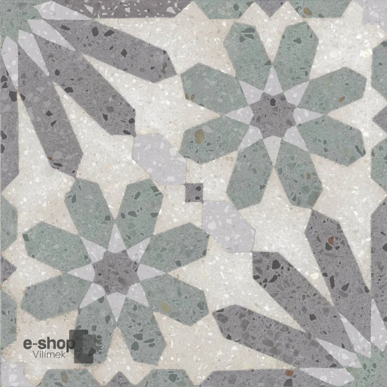 Retro dlažba Codicer Rialto Sei 25x25 - multicolor