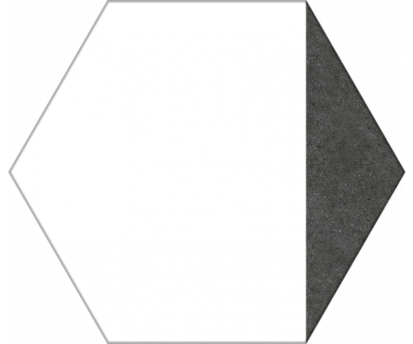 Vzorovaná dlažba Codicer Hex 25 Peak Nero