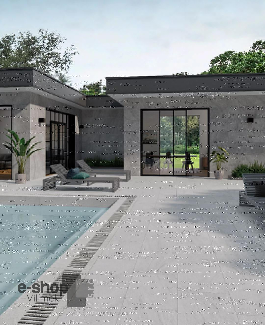 Dlažba jako kámen Codicer Tracia Grey 33x66 - šedá