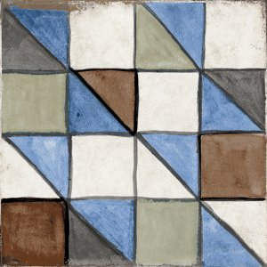 Retro dlažba Del Conca SN Sorrentina Furore 20x20 - multicolor