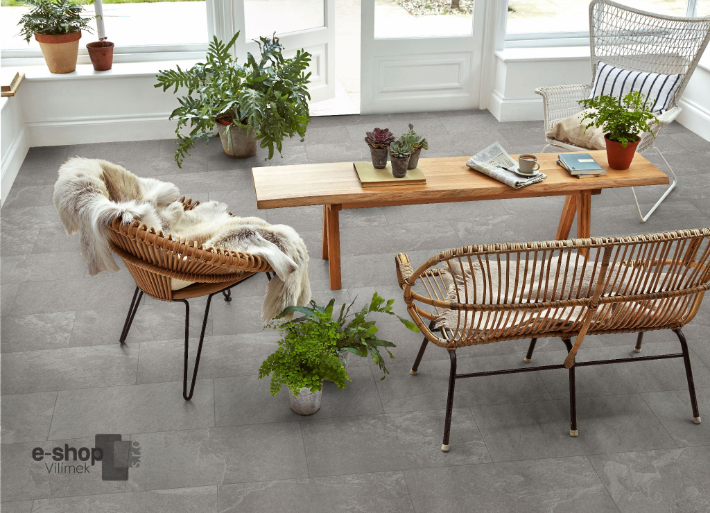 Protiskluzná dlažba jako kámen Codicer Tibet Grey 33x66 - šedá