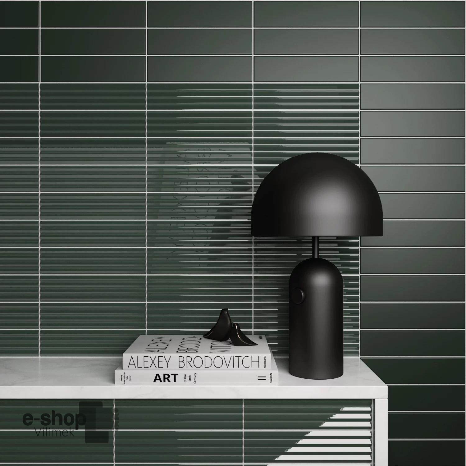 Obklad Equipe Costa Nova Praia Laurel Green 5x20 - zelená