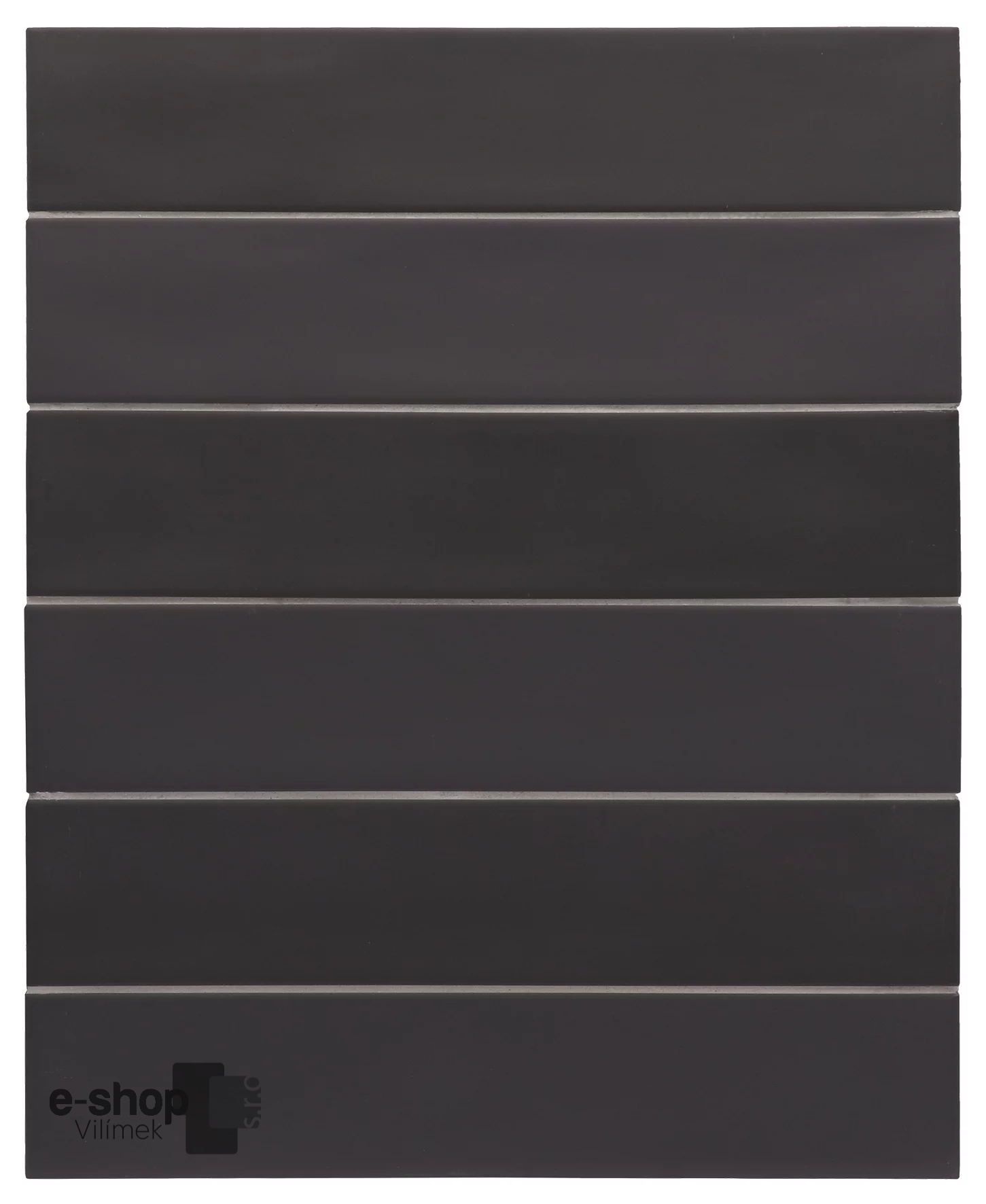 Luxusní dlažba Equipe Wadi Noir 6x30 - černá