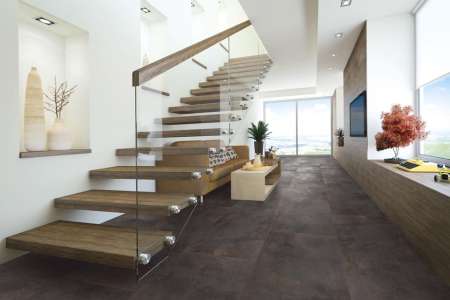 Dlažba jako kov La Fenice X-metal Argento 60x120 Net. Rett. - šedá