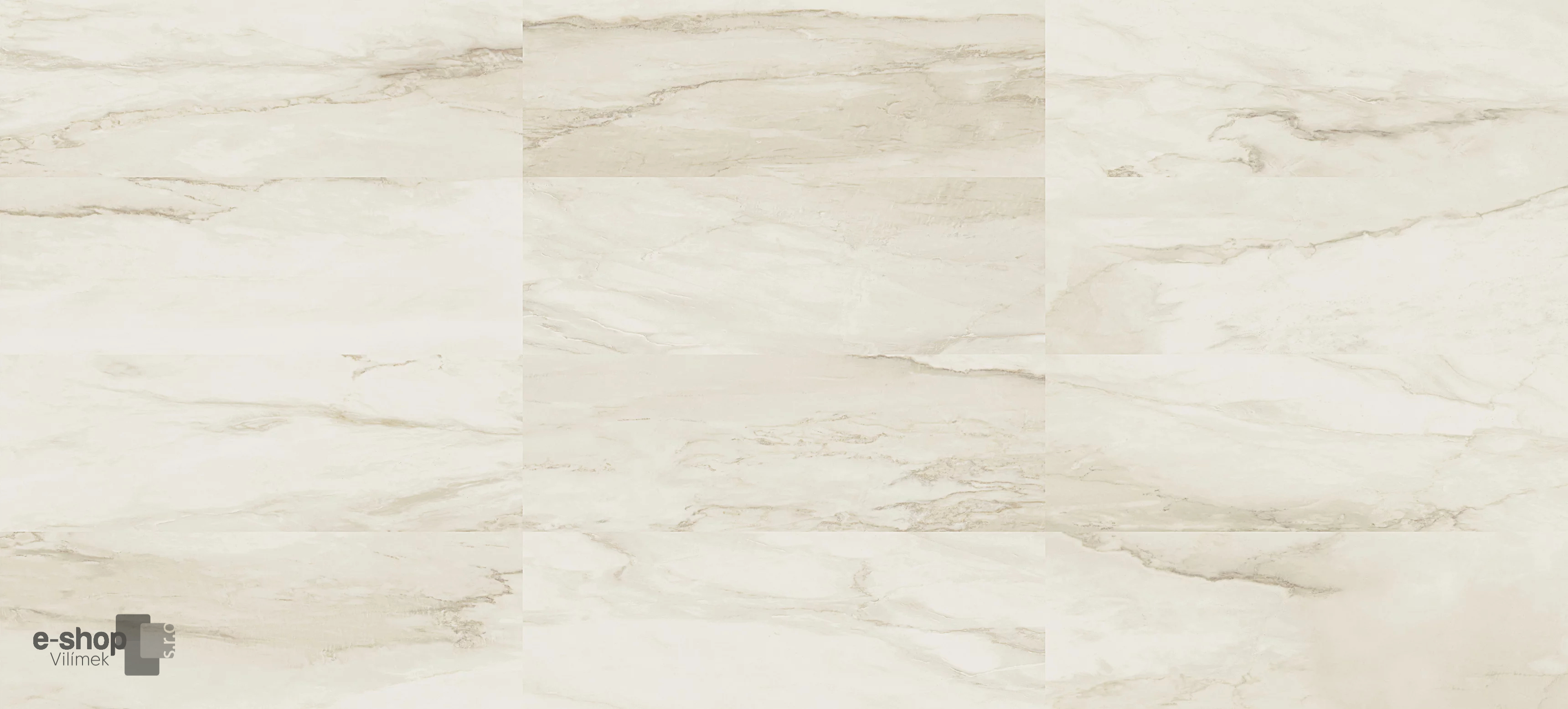 Obklad jako mramor Brennero Venus Sand 25x75 - béžová