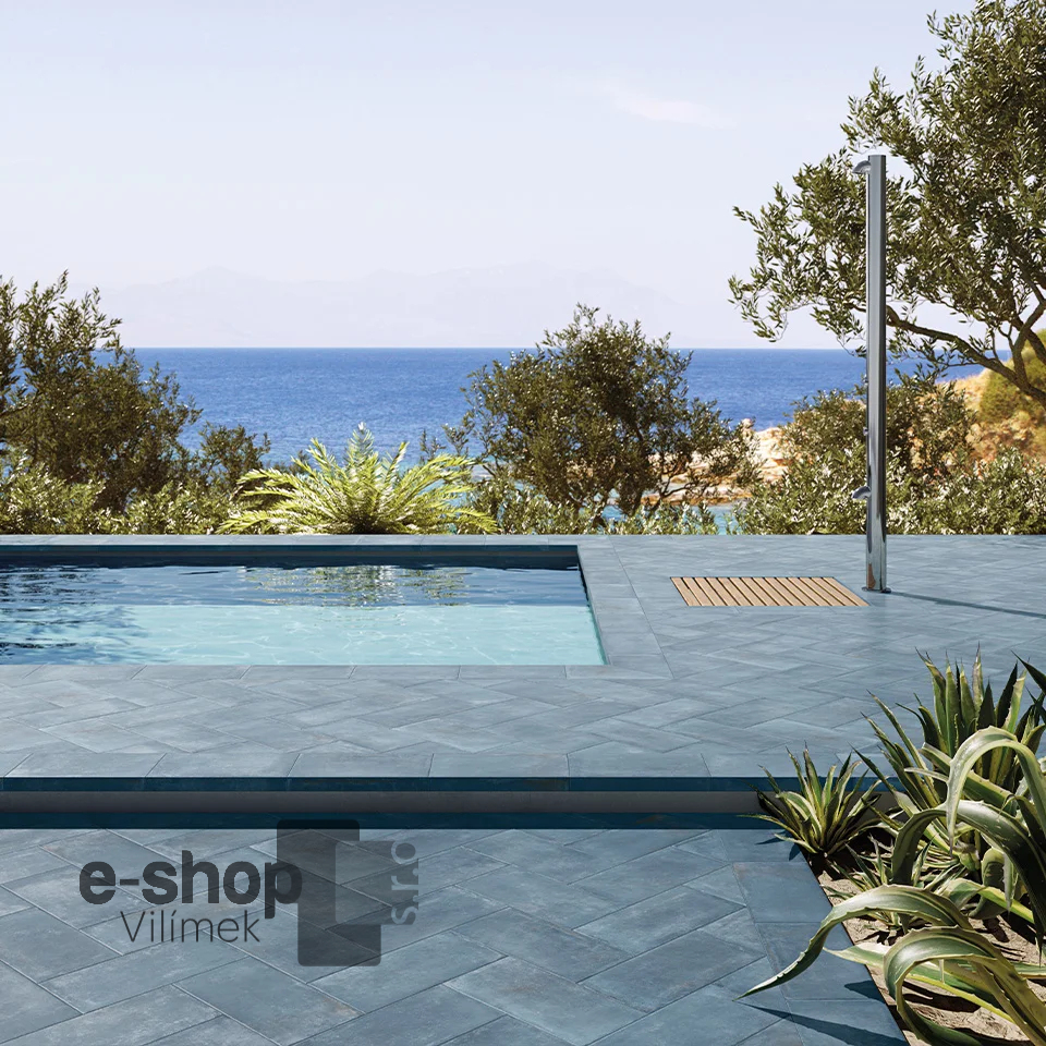Dlažba jako cihla Cerdomus Crete Cobalto 40x60 - modrá