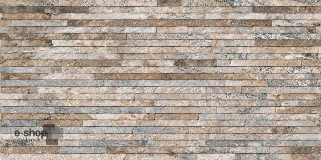 Obklad jako kámen Codicer Ural Kama 33x66 - béžová | Eshop Obklady Vilímek