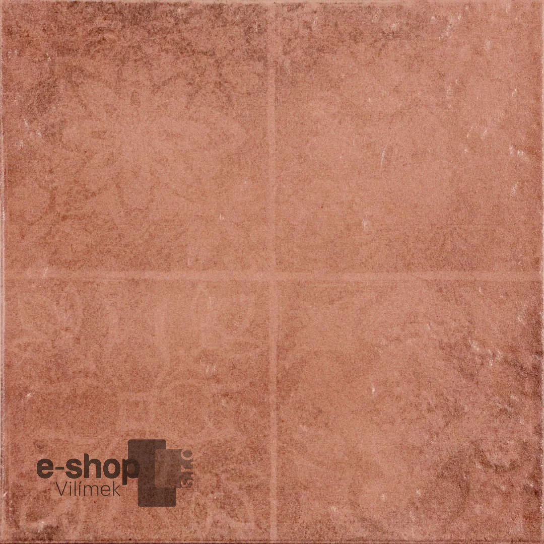 Dlažba jako cihla Gres Aragón Antic Decorado Cuero 33x33 - cihlová