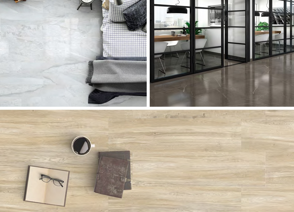 Dlažby inspirované kamenem Grupo Halcon Ceramica