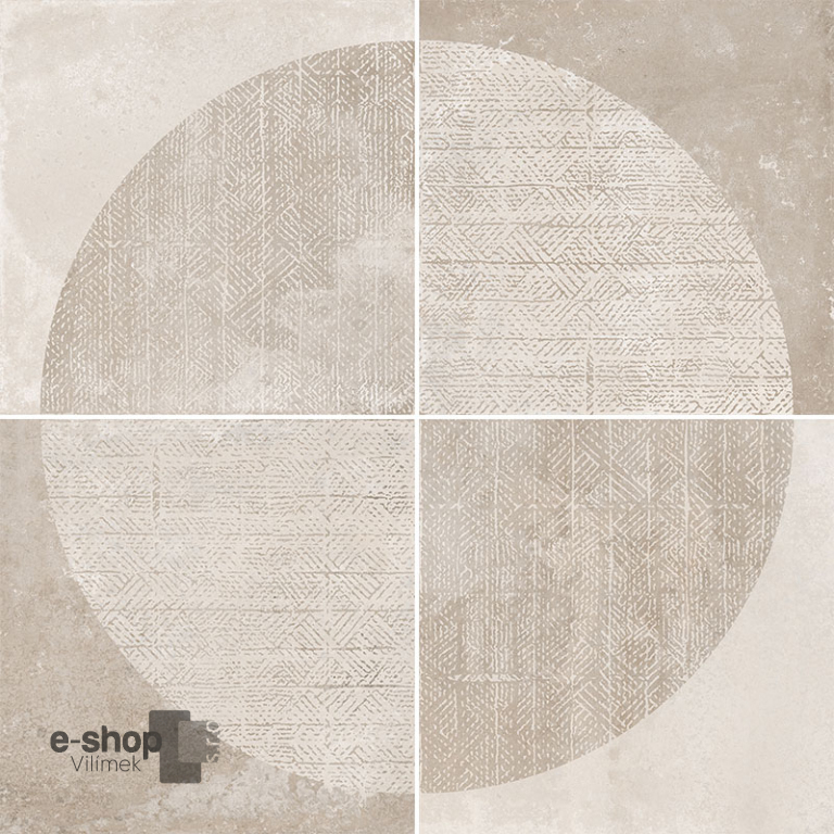 Vzorovaná dlažba Equipe Urban Arco Natural 20x20 Anti-Slip