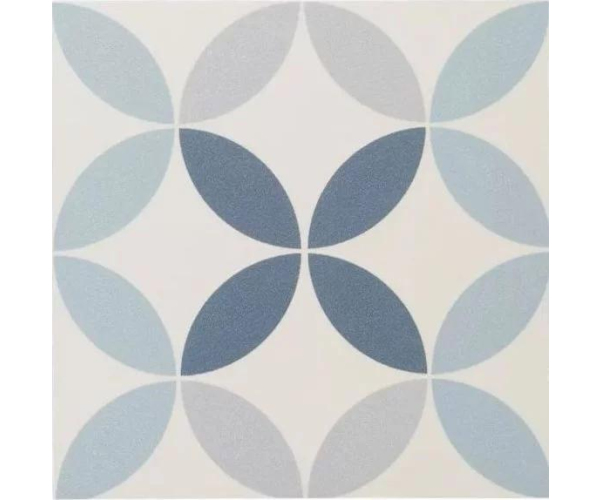 Retro dlažba Bestile Pamesa Hydrolic Plain Colours Circle Blu 20x20 ...