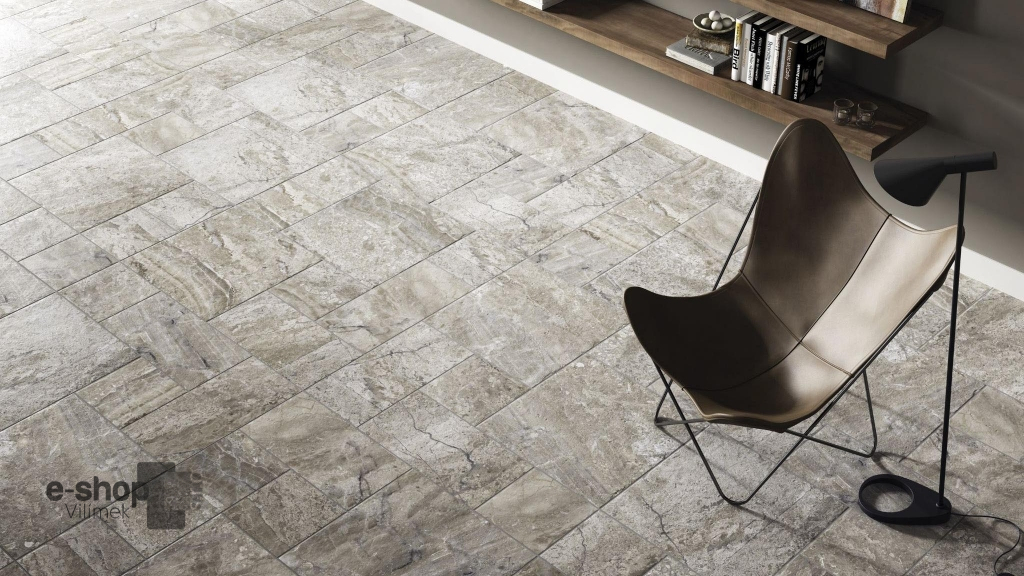 Šedá modulární rustikální kamenná dlažba Codicer Chester Grey