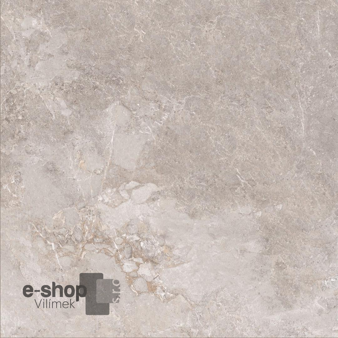 Dlažba jako kámen EdimaxAstor Golden Age Grey 80x80 Matt. Rett. - šedá