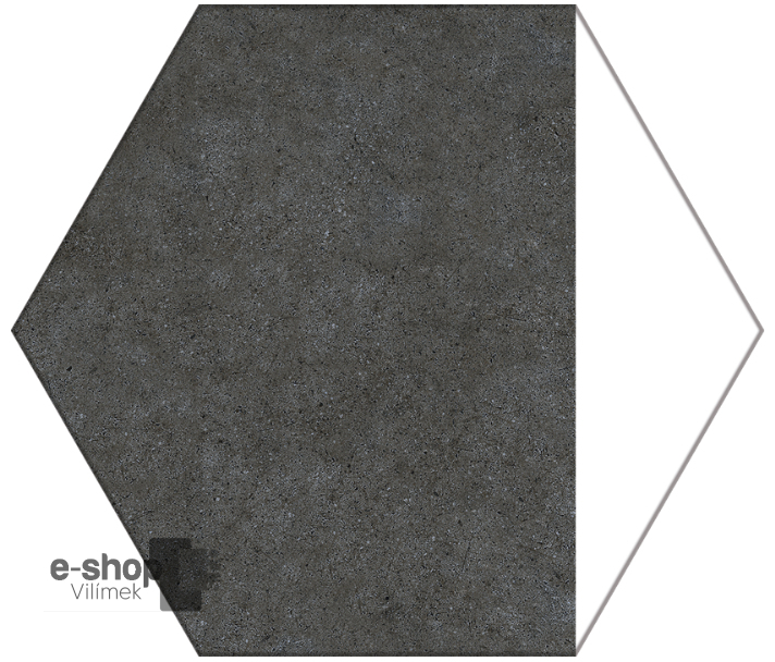 Vzorovaná dlažba Codicer Hex 25 Peak Blanco