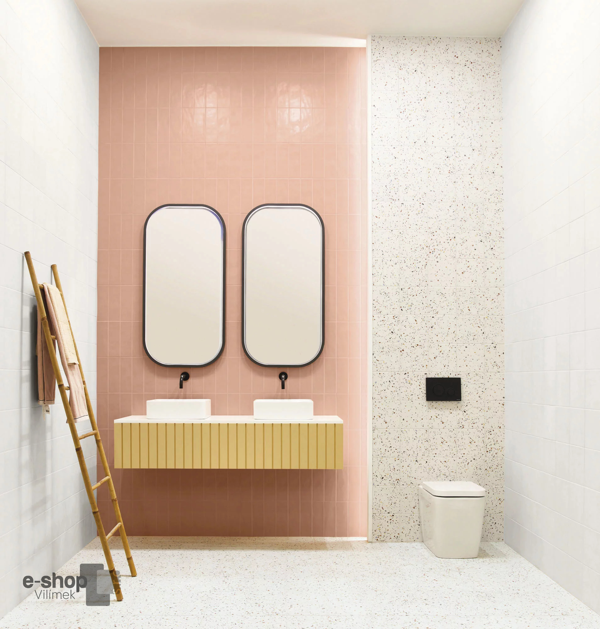 Dlažba jako terrazzo Aleluia Dandy Terrazzo White 20x20