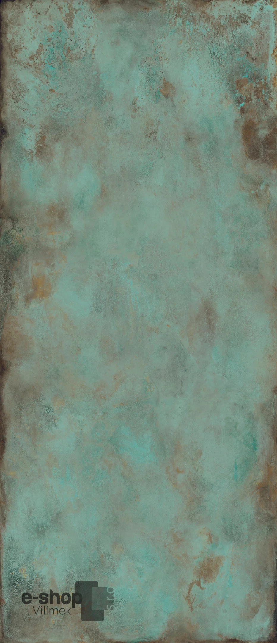 Dlažba jako kov Caesar Alchemy Tc. Mint 60x120 RT Luc. - zelená