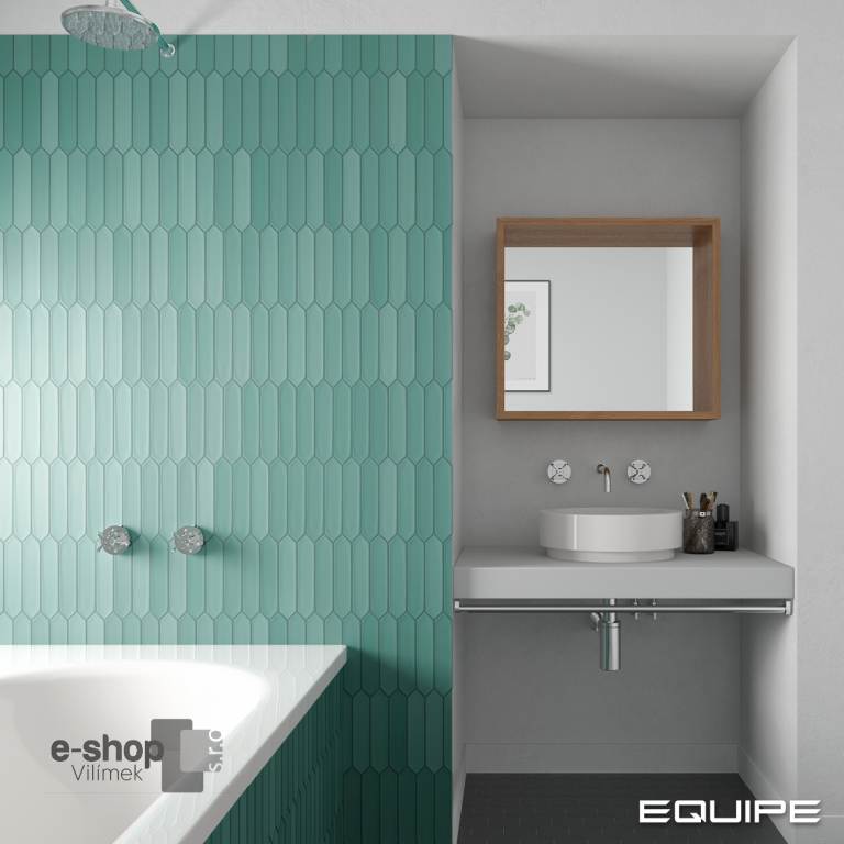 Obklad Equipe Lanse Viridian 5x25 - zelená