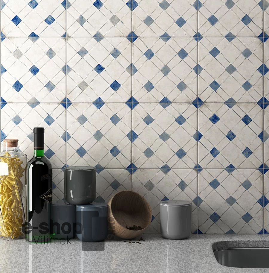 Vzorovaná dlažba Del Conca SN Sorrentina Corsano 20x20 | Eshop Obklady ...