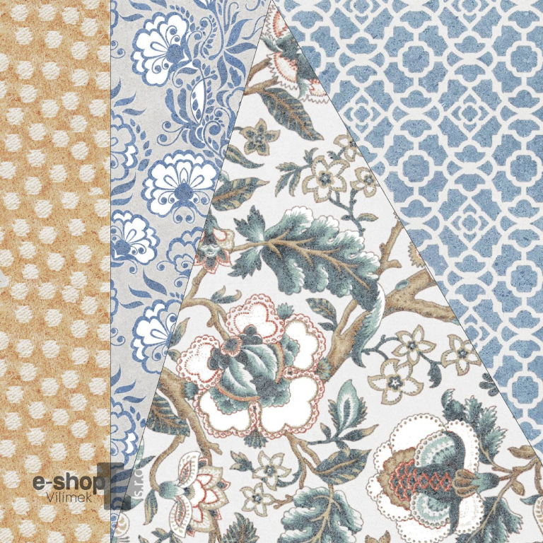 Retro dlažba Codicer Anais Mix 25x25 | Eshop Obklady Vilímek