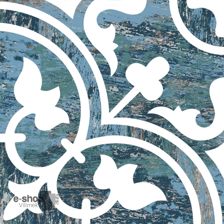 Retro dlažba Codicer Arte Cassis Day 25x25