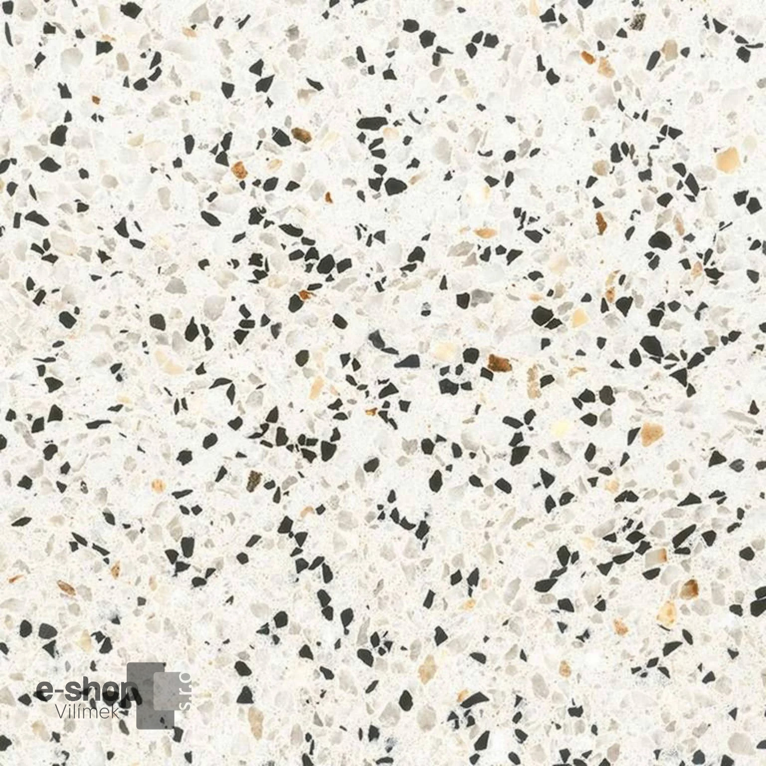Dlažba jako terrazzo Codicer Spike White 25x25