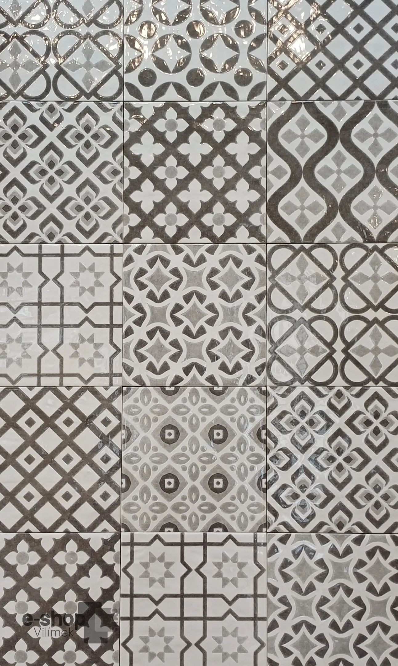 Retro dlažba Bestile Pamesa Decoro Capri 22,5x22,5 MIX (skladem)