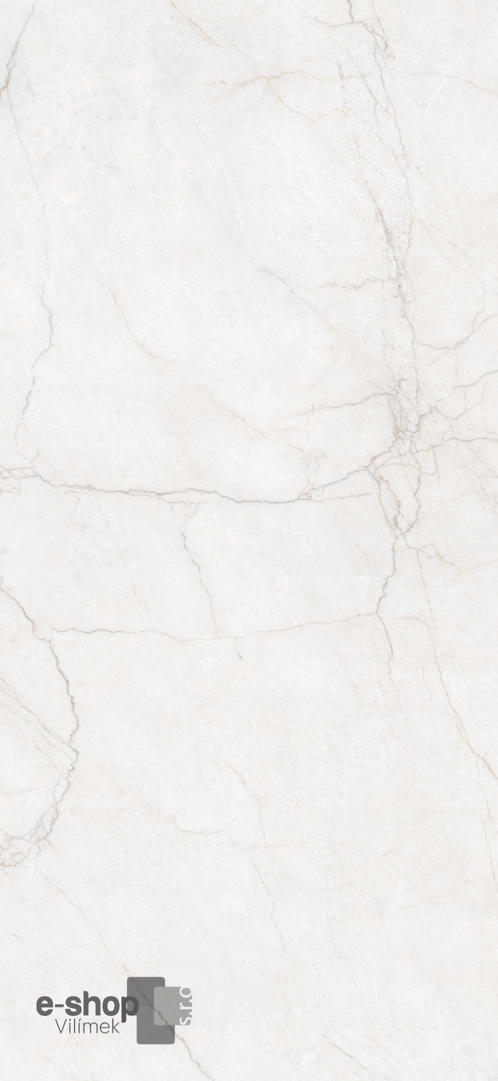 Dlažba jako mramor Azuvi Class Bianco 120x280 Mat. Rett. - bílá