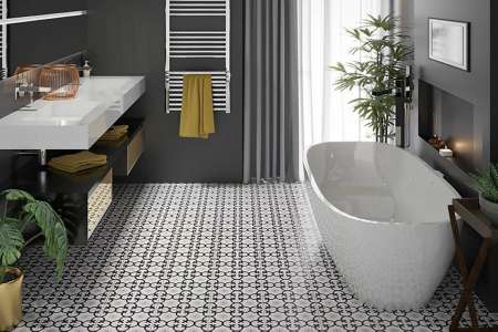 Retro dlažba Codicer Dalia Dandelion 25x25