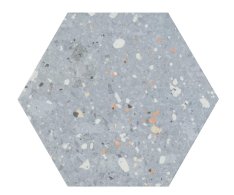 Dlažba jako terrazzo Bestile Arousa Rosa 25,8x29 Hex - růžová | Eshop ...