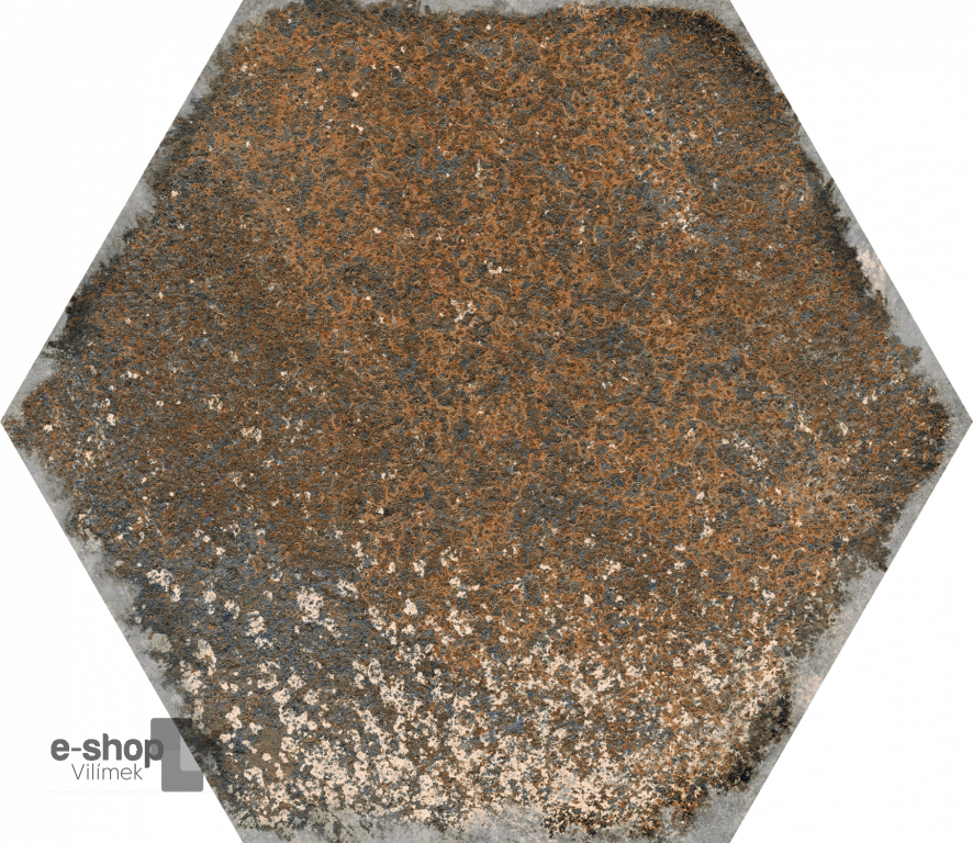 Retro dlažba Codicer Dorne Hex 22x25 Mix