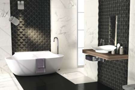 Bílý obklad do KOUPELNY Codicer Basic Kayak