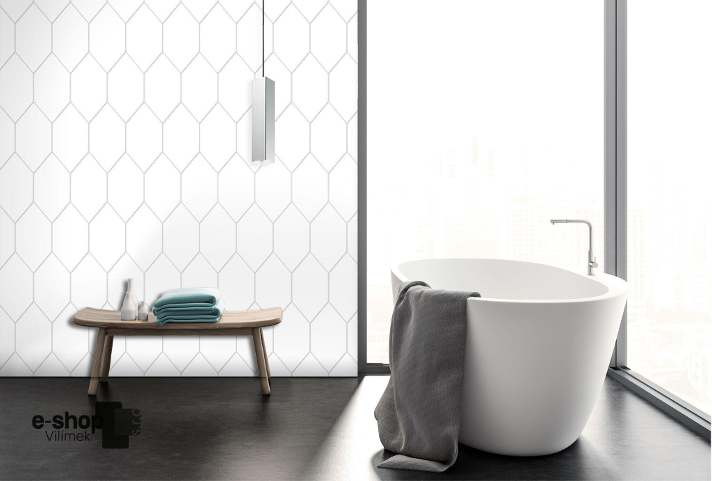 Bílý obklad do KOUPELNY Codicer Basic Kayak