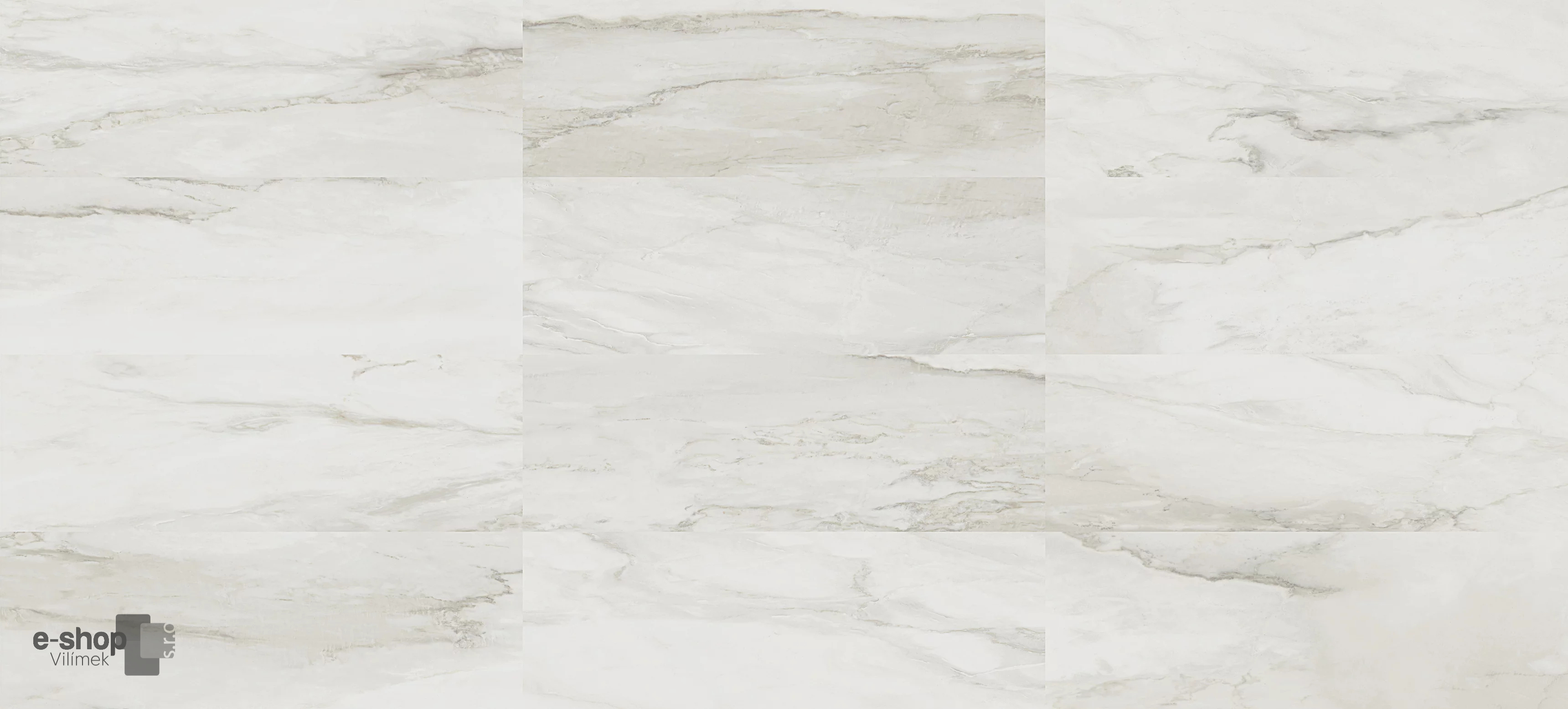 Obklad jako mramor Brennero Venus Grey 25x75 - šedá