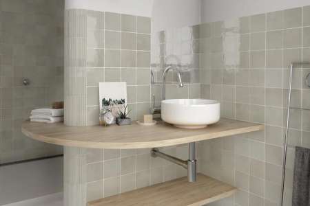 Obklad Equipe La Riviera Wheat 13,2x13,2 - béžová