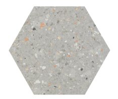 Dlažba jako terrazzo Bestile Arousa Rosa 25,8x29 Hex - růžová | Eshop ...