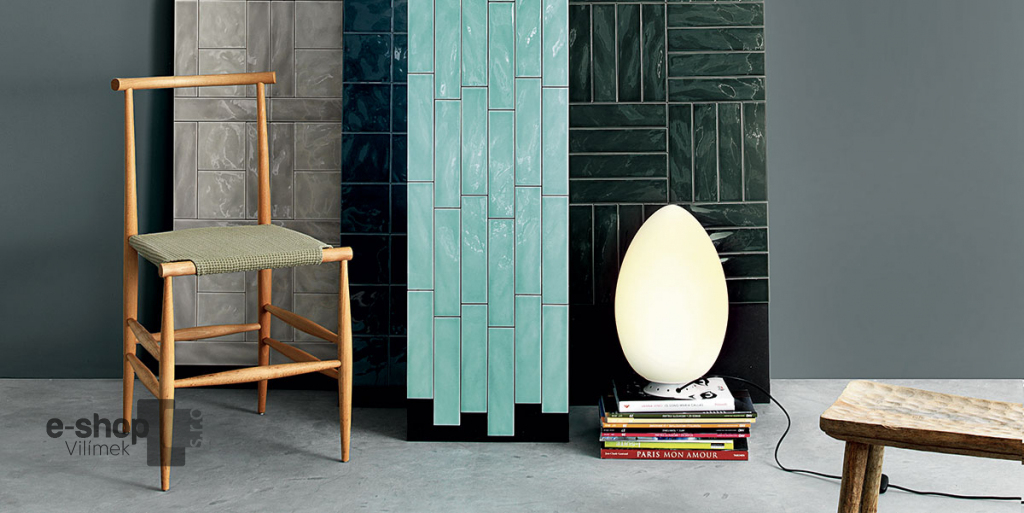 Obklad Tonalite Fluid Ficus 6,2x25 - zelená