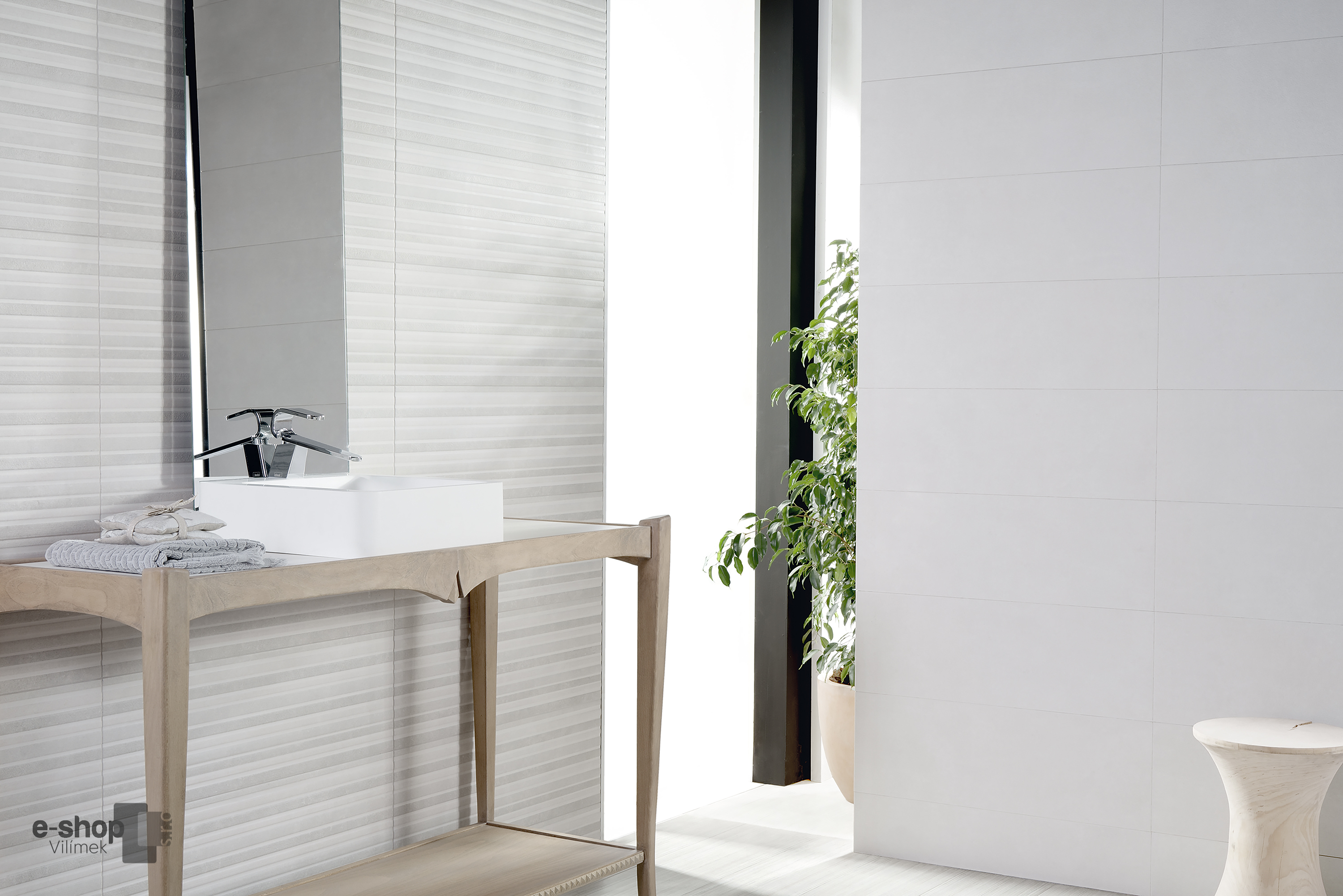 Obklad jako beton Azuvi Concept Concept White 25x75 Mat.