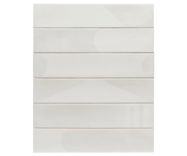 Luxusní dlažba Equipe Wadi Decor Snow 6x30 - bílá