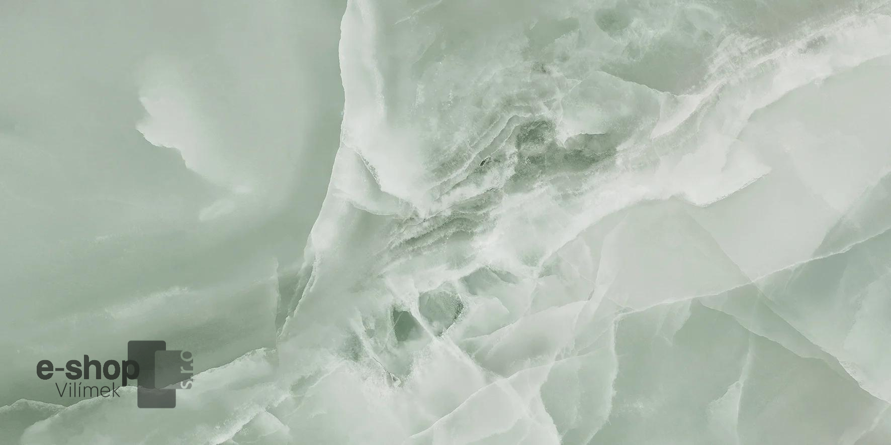 Obklad jako mramor Colorker Muse Green 29,5x59,5 Luc. Rett. - zelená