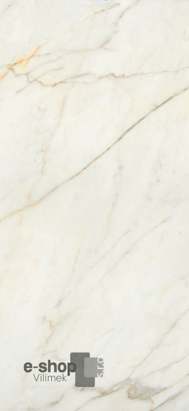 Dlažba jako mramor APE Calacatta Slow Canacatta Slow Pol 120x260 Rett.